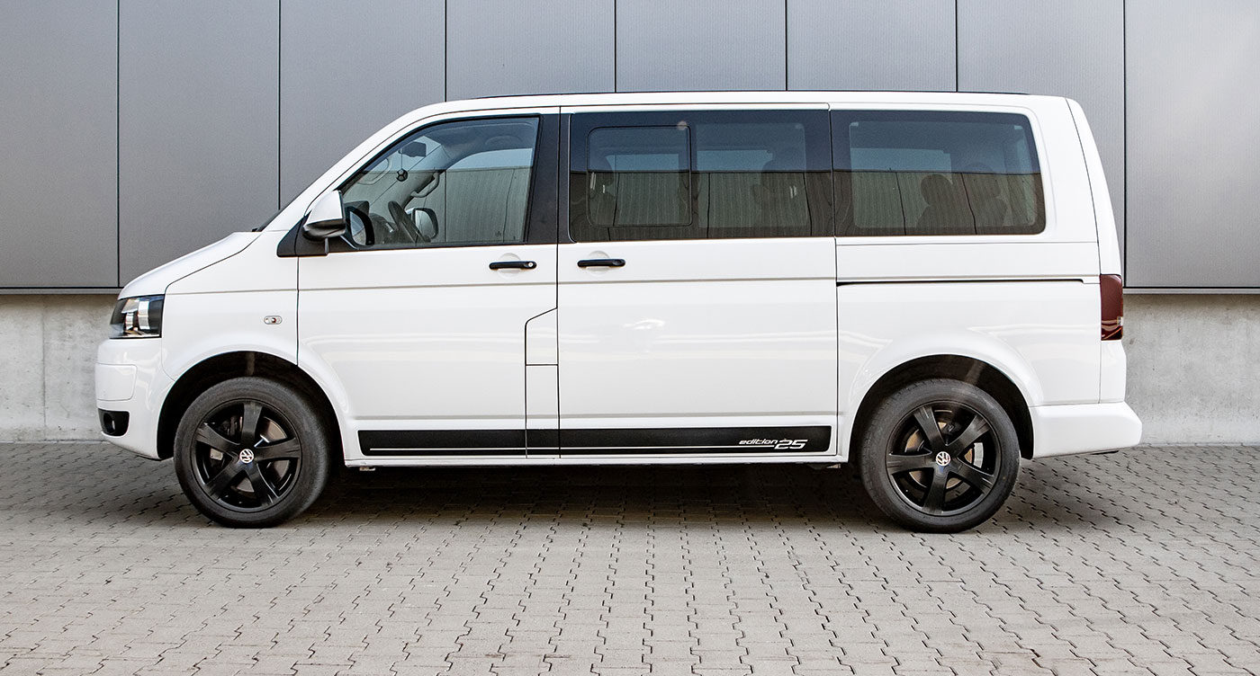 World premiere VW Bus T5 and T6 - H & R