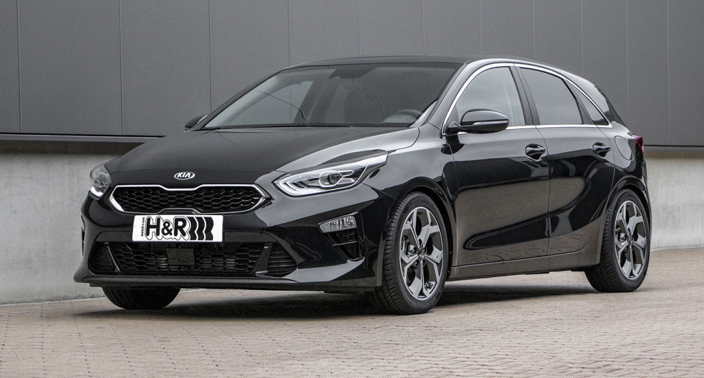 New products for Kia Ceed - H & R