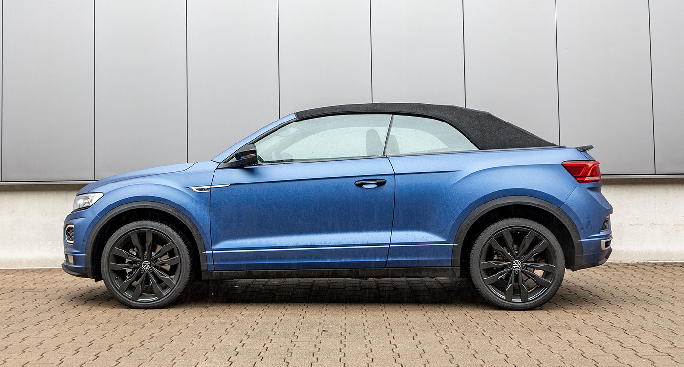 New products for VW T-Roc Convertible - H & R