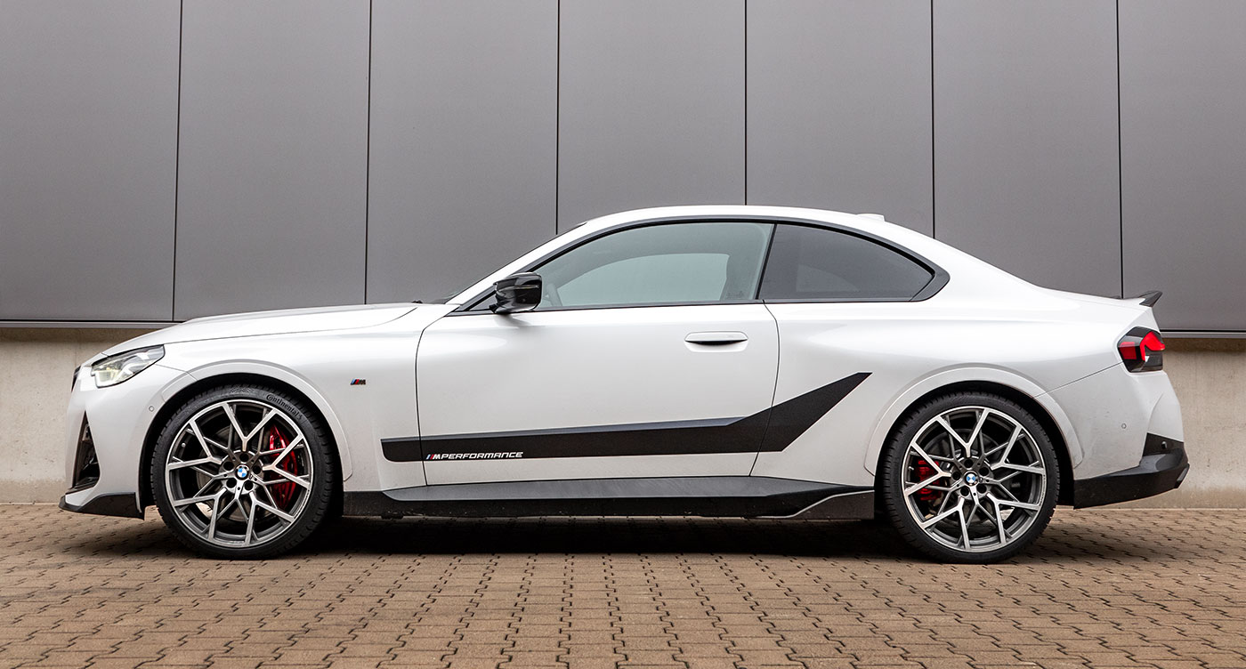 New products for BMW M240i xDrive - H & R