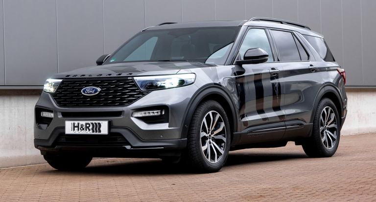 LOWERING SPRINGS FOR FORD EXPLORER - H & R