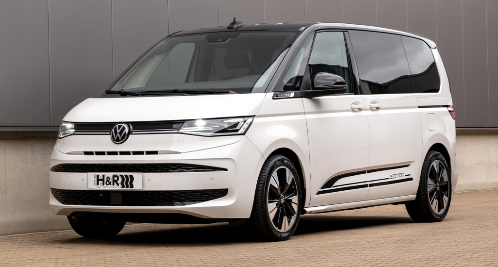 Lowering springs for VW Bus T7 - H & R