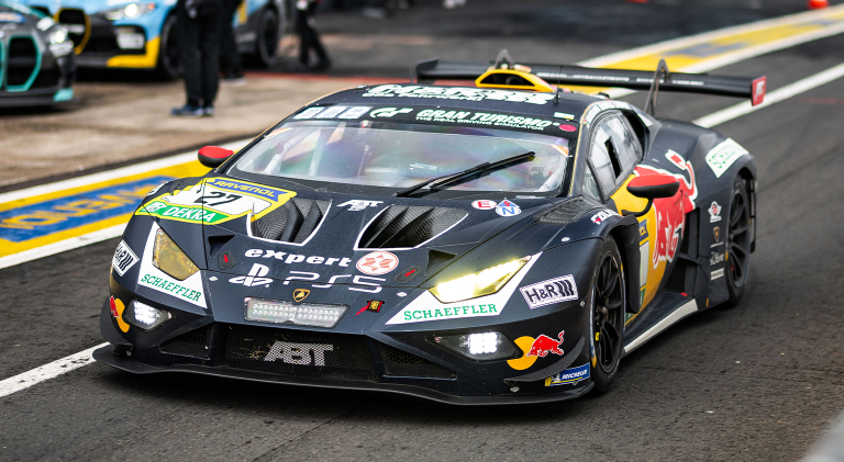 Abt Lamborghini Huracán GT3 EVO2 with H&R racing springs - H & R